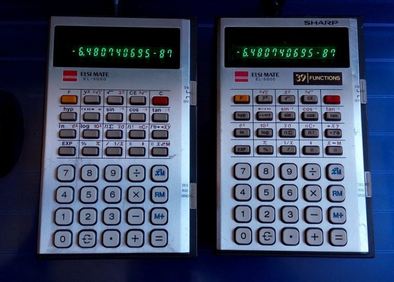 SHARP EL-5000 – Le Rayon des Calculatrices